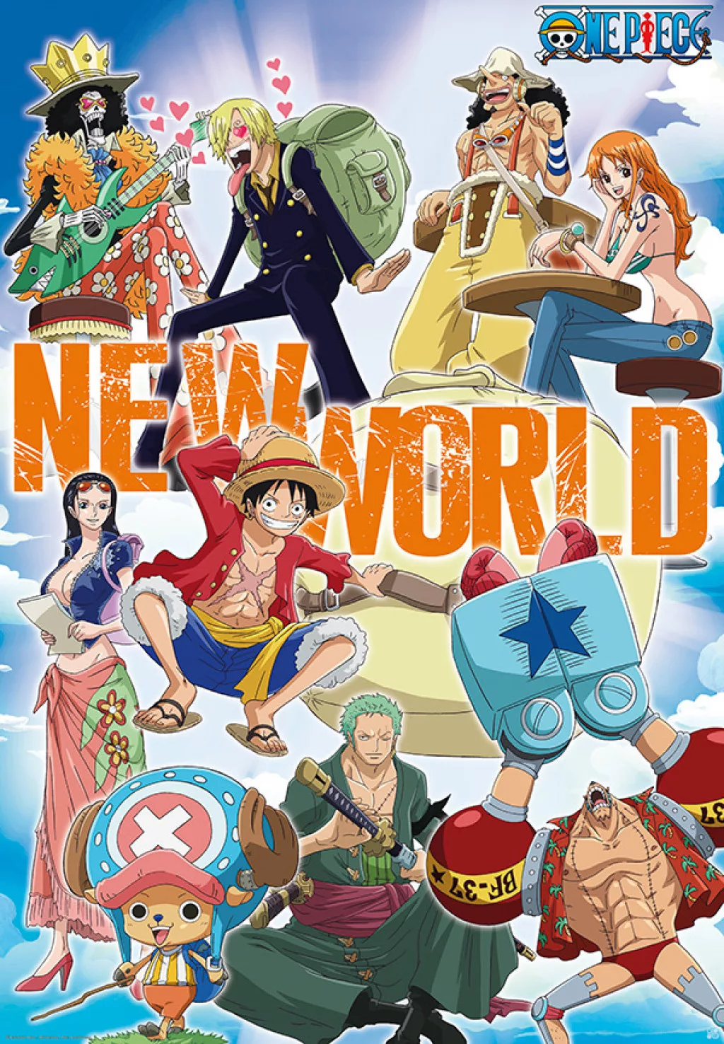 ONE PIECE - Poszter "New World Team" (91x61) - Zoo